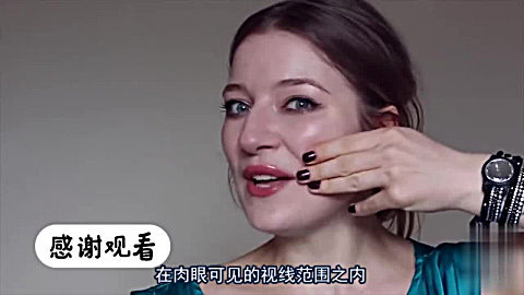 皮肤的纹路构造如何?用显微镜放大100倍后,黑人妹子坐不住了!