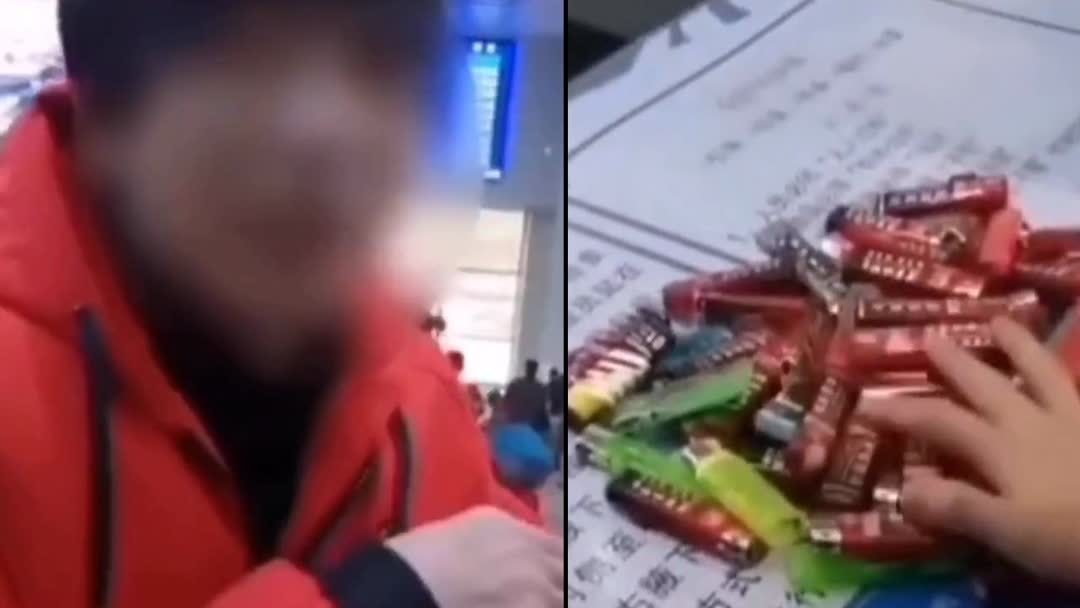 攒了半年!小伙带71个打火机坐火车回家过年,背后原因令人感动