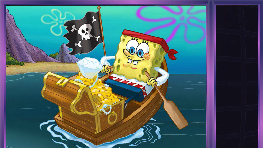 海绵宝宝派大星海盗船游戏
