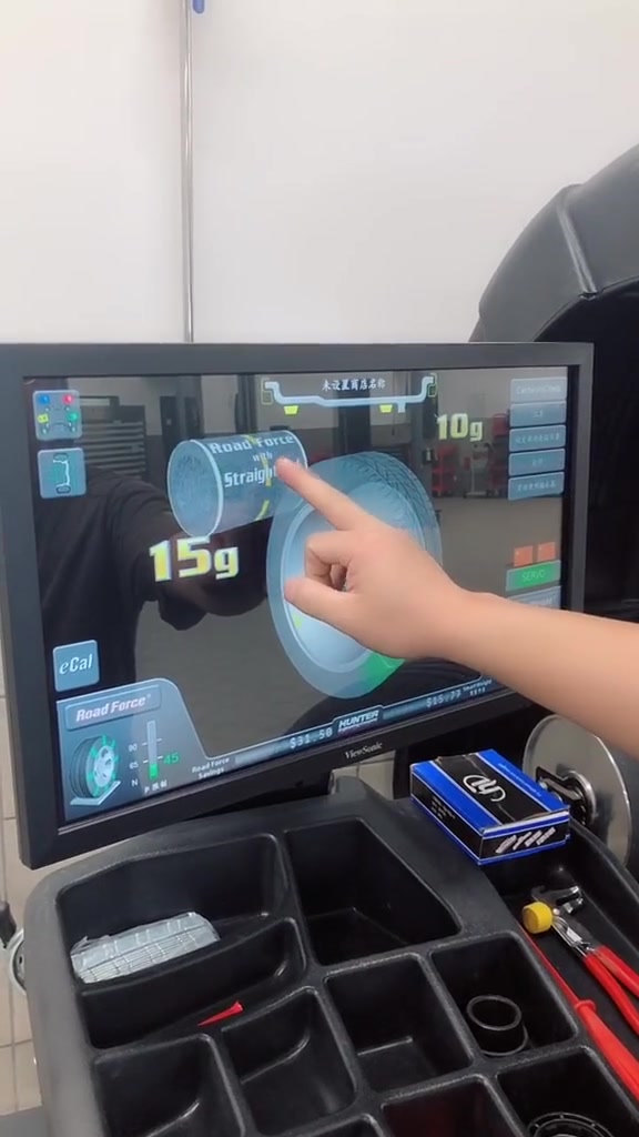 襄阳最强动平衡仪,能测道路力的动平衡仪～#襄阳保时捷中心@保时捷...