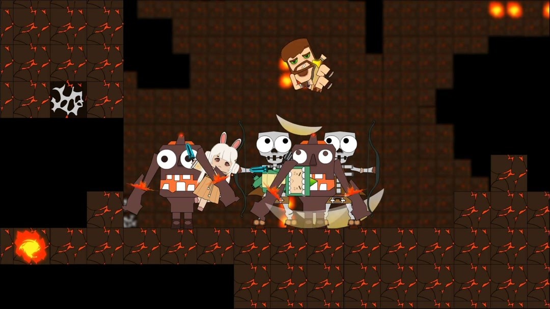 迷你小洞 第42集 洞喜爆发斩熔岩巨人,黑龙口下救洞悲真仗义