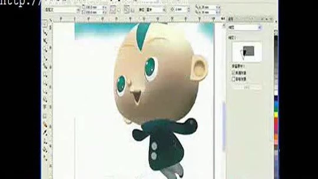 CDR实例课程讲座案例片花 cdr专业教程 CDR入门教程