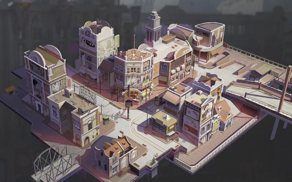 ...自己做出来的大型卡通场景,3DMAX小镇场景模型制作(内含详细教程)