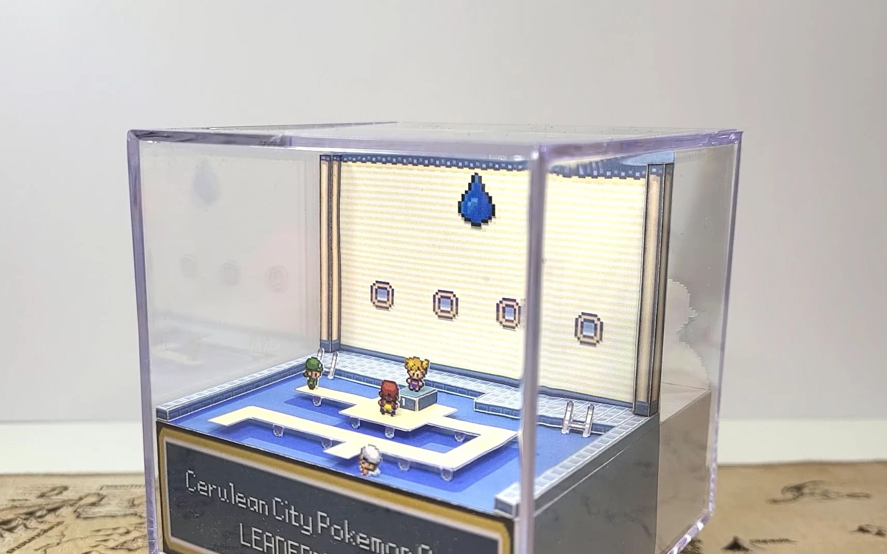 【宝可梦手工】——华蓝道馆场景纸模