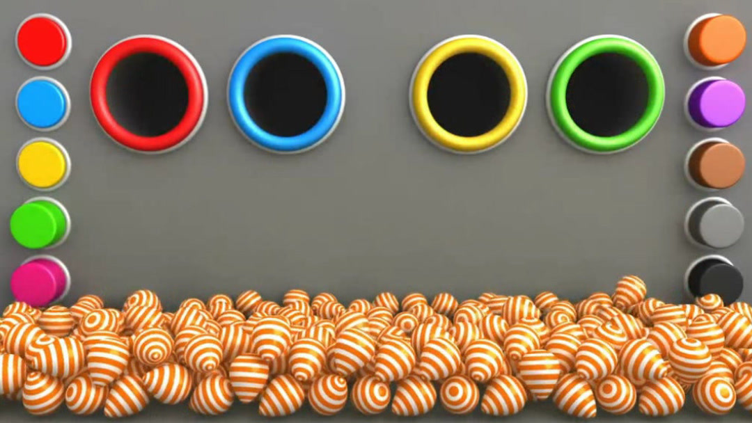 儿童益智玩具 汽车总动员 儿童学习数字 颜色动画视频02