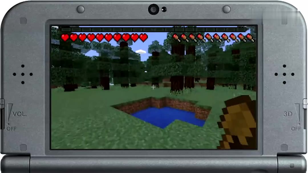 任天堂New Nintendo 3DS上运行我的世界
