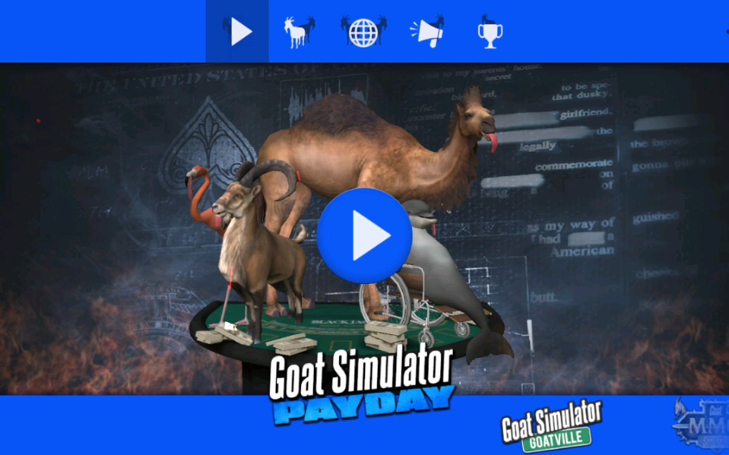 虚幻引擎手机游戏 模拟山羊收获日