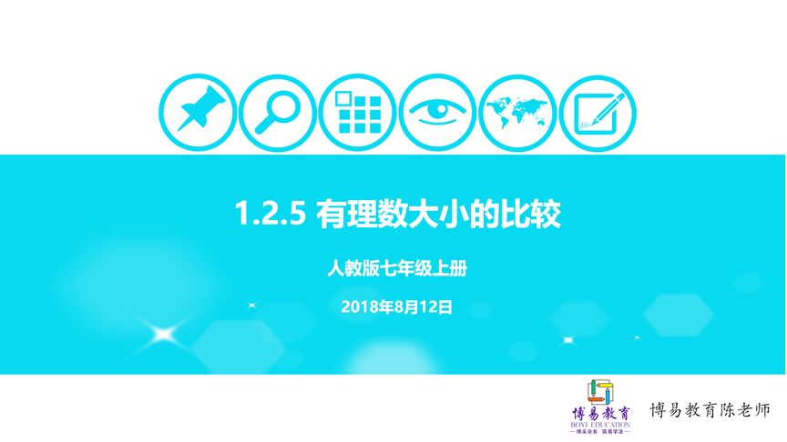 1.2.5 有理数大小的比较(人教版数学七年级上册)