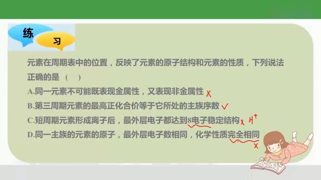 元素周期表和元素周期律的应用