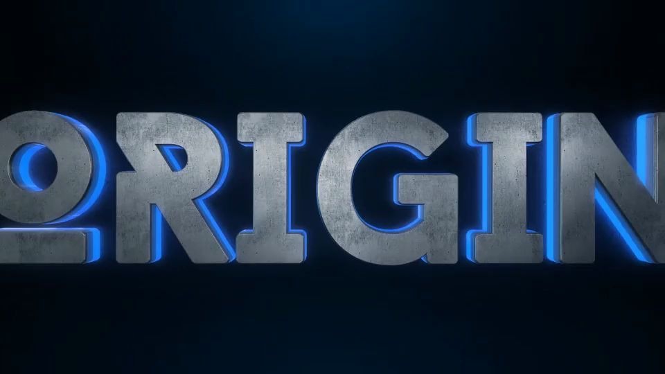 AE模板-三维科技感Logo动画