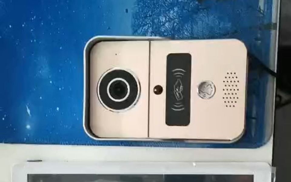 门禁机厂家,WIFI无线门铃02款带室内机介绍