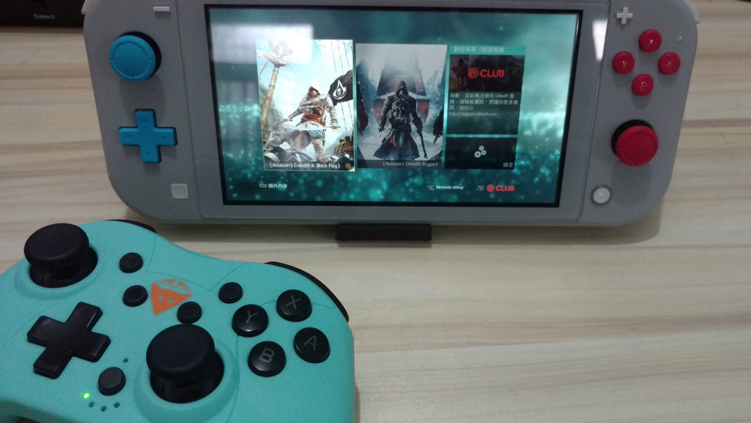 SWITCH实机试玩刺客信条叛逆者合集!画质非常的好!