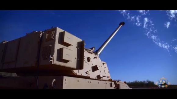 美军神剑精确制导炮弹命中65公里外的目标