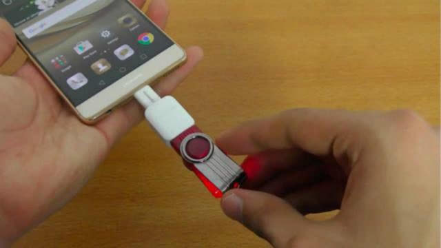 安卓手机连接U盘以华为P9plus为例