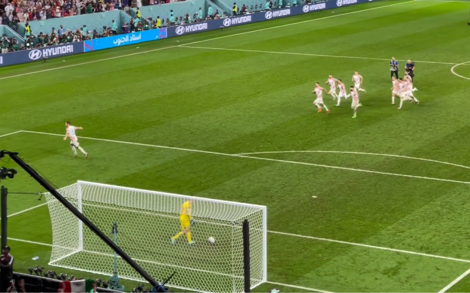 现场看点球大战,日本vs克罗地亚 16强,2022年世界杯