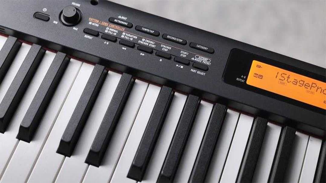 小身材也有大能量 卡西欧最轻便的电钢琴 700个音色真实用