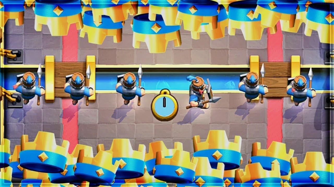 皇室战争卡组推荐新卡太OP了,无脑分推的皇家卫队卡组