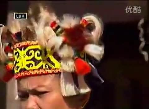 印度尼西亚加里曼丹岛达雅克人传统舞蹈