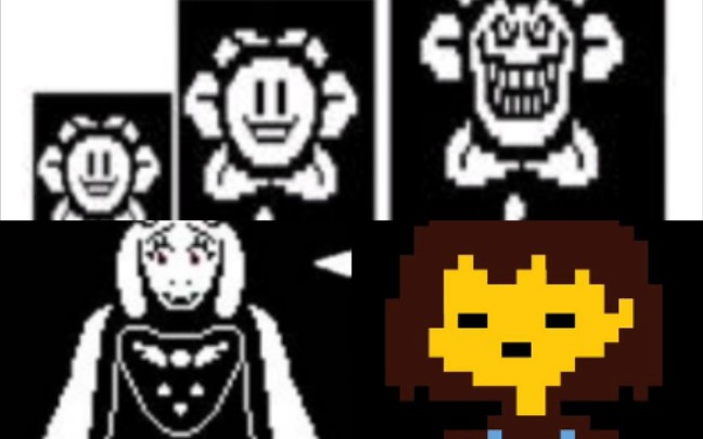 初遇小花,羊妈,刺激的地下旅行,传说之下手游实况#.1