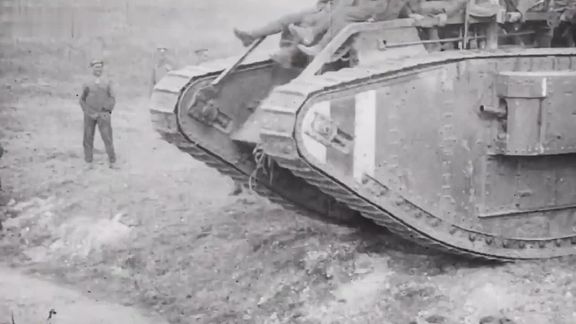 看看把第一次世界大战的影片修复成彩色画面后的样子!