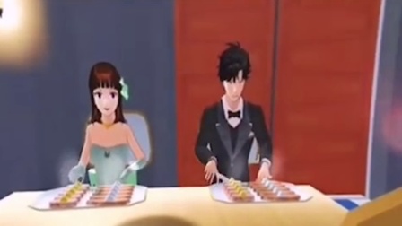 樱花校园模拟器:茶茶向总裁表白,却被总裁直接拒绝