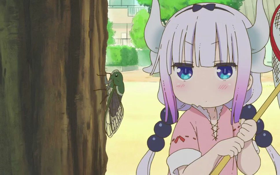 小林家的龙女仆第一季吃货萌萌哒康娜酱吃东西合集