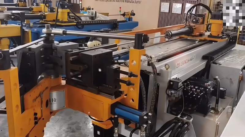 全自动伺服弯管机,多功能多角度三维数控折弯机