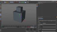C4D如何利用倒角工具 给物体的单条边倒角 —— 利用选集!