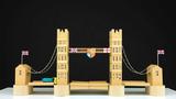 创意DIY,教你塔桥升降桥模型制作的简单方法