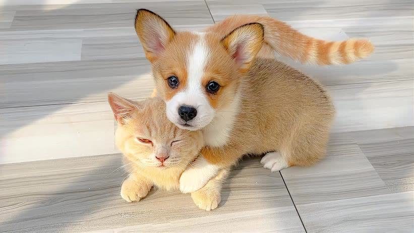 猫和狗打架,猫咪只要正常发挥,就凭一只狗是打不赢的!