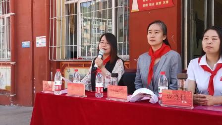 古交三小2022庆六一活动第十项,教师代表张起凤发言。