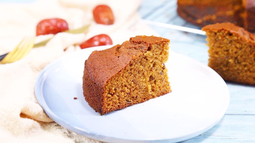 红枣蛋糕别出去买了,有了这个配方,自己在家做,简单方便又美味