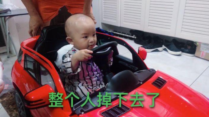 500多的儿童电动车,安全吗?有车的陶宝教大家遵守交通规则。