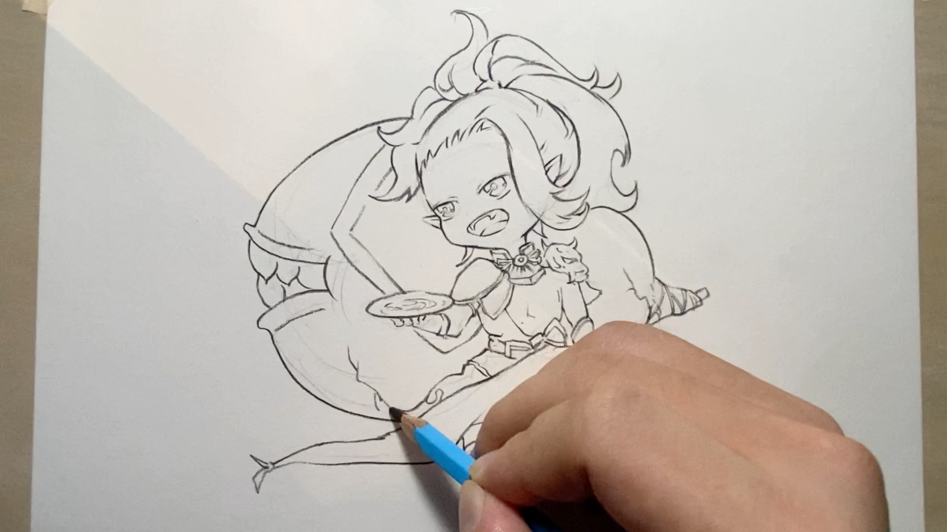 【手绘】《阴阳师插画》sp酒吞童子不应该是这样的吗?