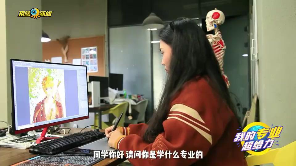 ...在河南工业大学设计艺术学院,手绘板成为数字动画工作室的同学们...