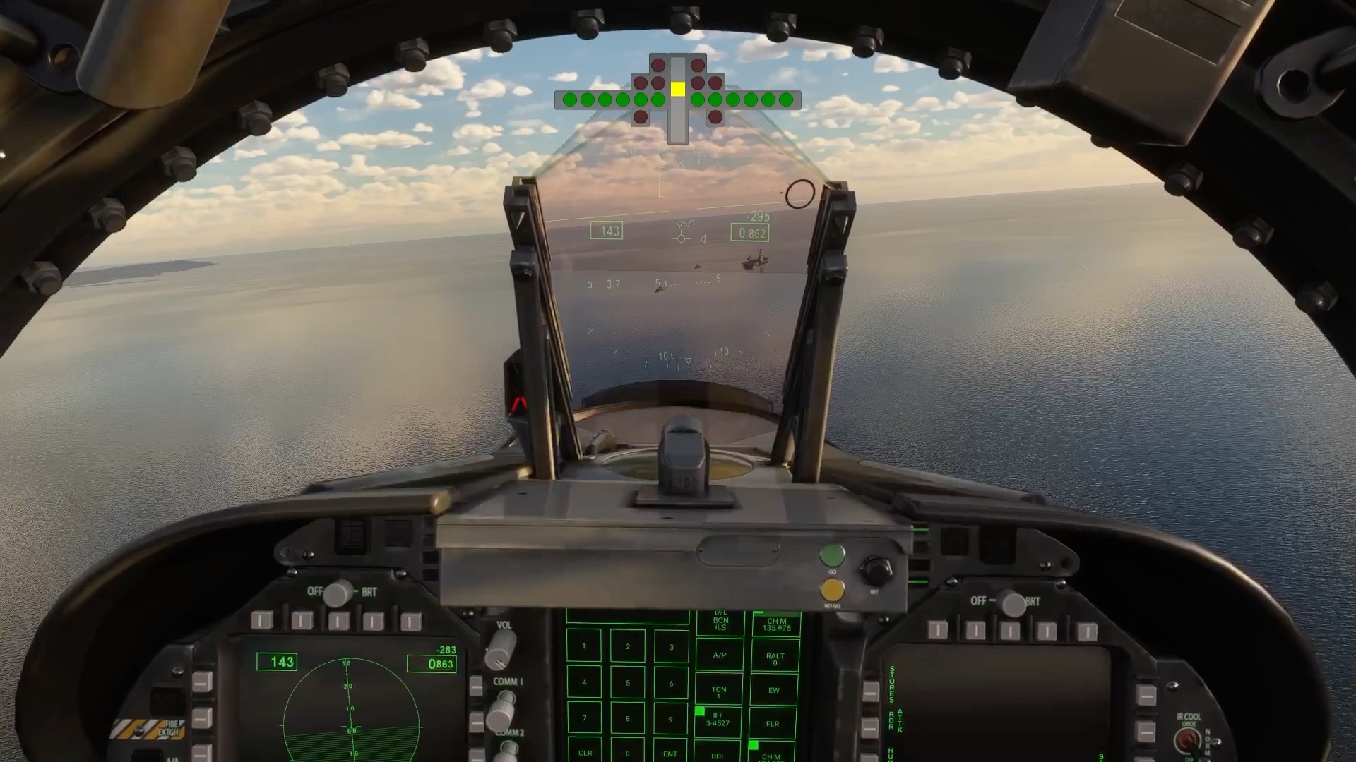 【微软模拟飞行2020】F-18E航母着落训练