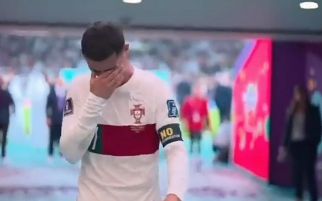 C罗流泪离场,发文告别本届世界杯“夺冠的梦想结束了”