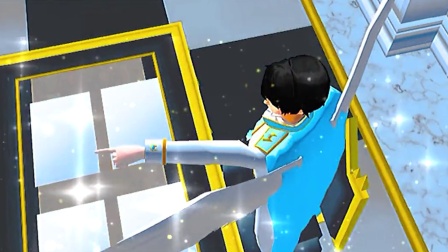 樱花校园模拟器:天使王子选人,选中了偶遇过的精灵