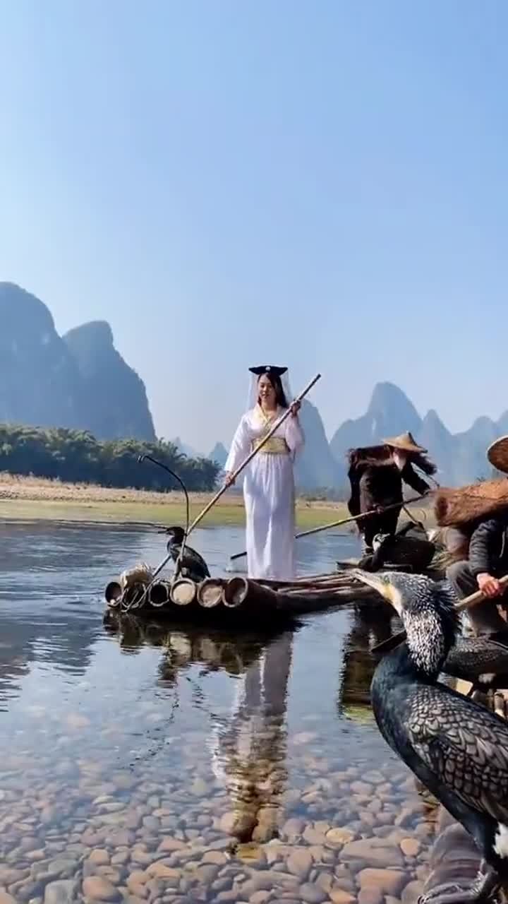 很多粉丝发私信来叫我拍桂林几个美景
