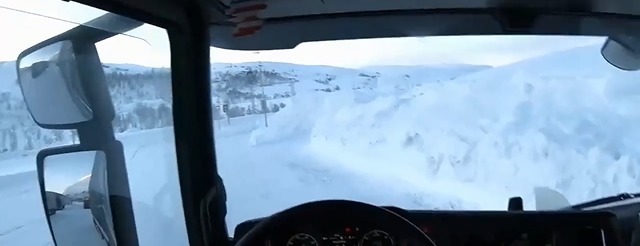 遇到零下30度的寒冷天气,才知道斯堪尼亚重卡有多强悍