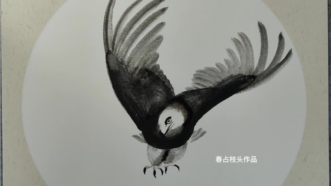 画鹰原来这么简单!