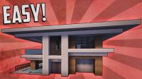 Minecraft我的世界- 如何建造现代住宅教程 (3)