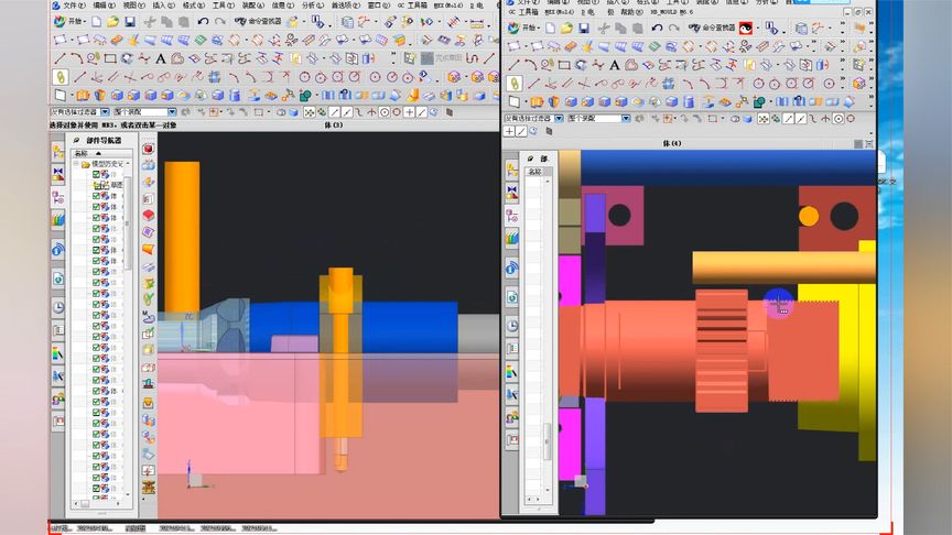 UG模具设计螺纹侧牙螺纹模1
