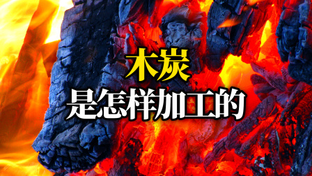 木炭是怎样制作的?先去树林里挑选一些没用的树枝,再丢进窑炉