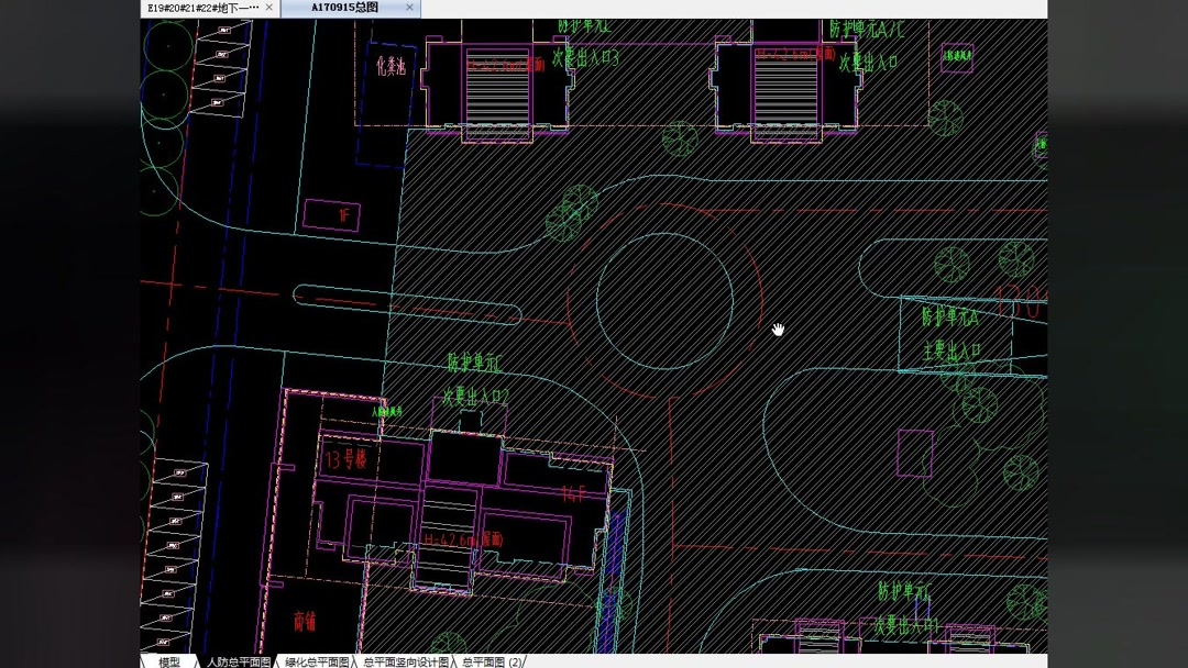 电路施工图的插座