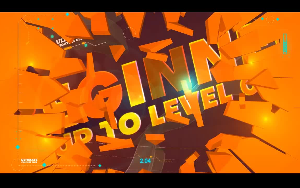 AE模板-文字破碎效果的动感激情的体育竞技片头健身教练宣传片极限...