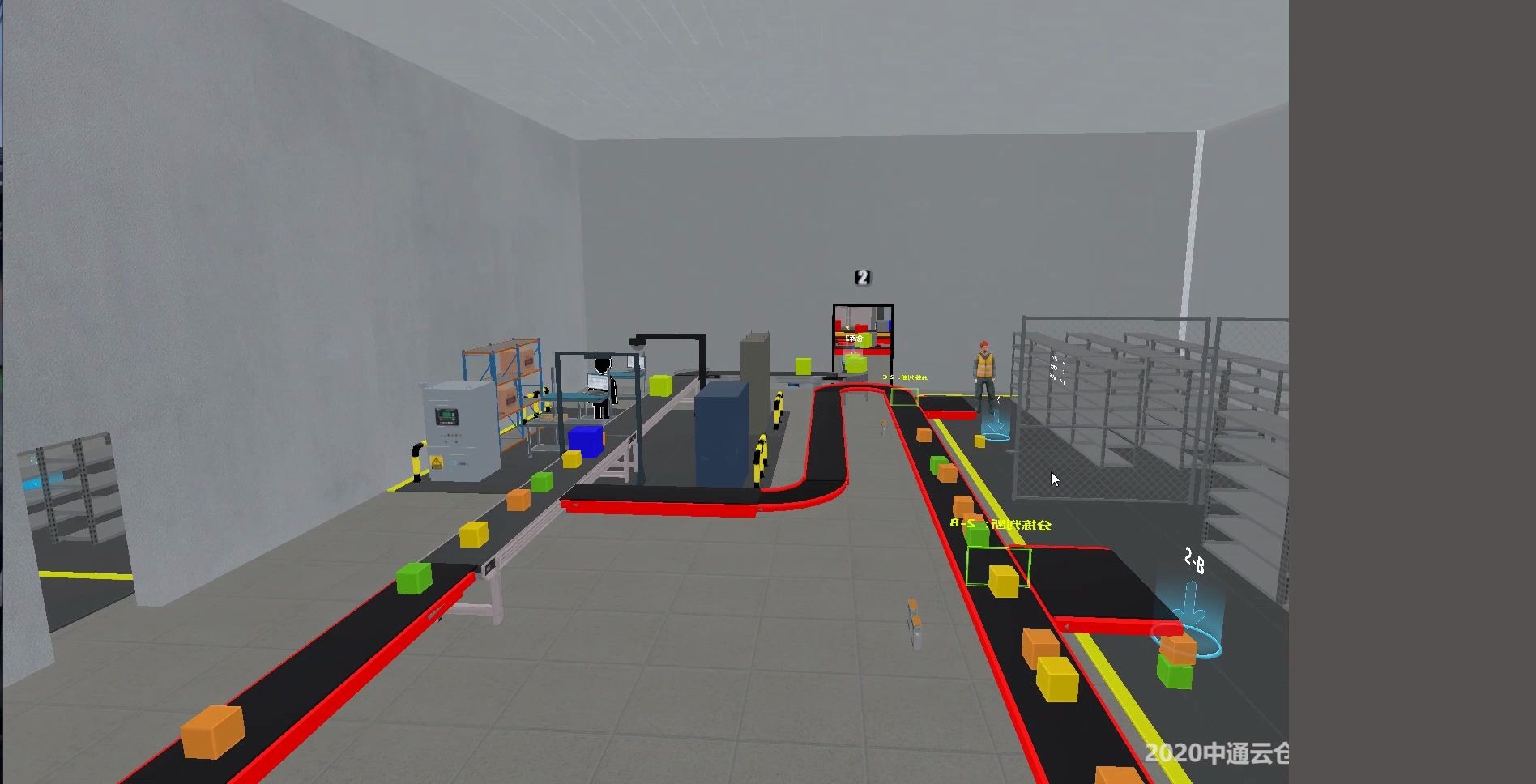 ...实践创新大赛初赛西南交通大学竢实扬华队入库分拣系统逻辑设计赛题