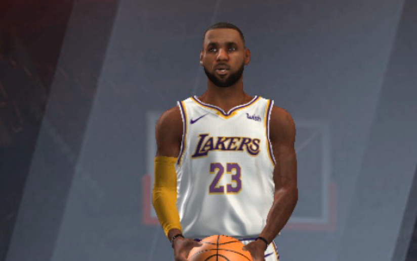 NBA2k20 小皇帝 勒布朗詹姆斯 动作教学 片头有彩蛋