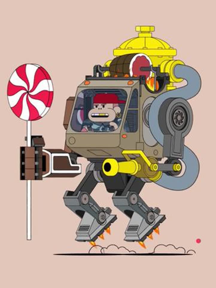 请你吃烤肉和棒棒糖#随拍 #手机锁屏 #动态墙纸 #动画 #热门动画