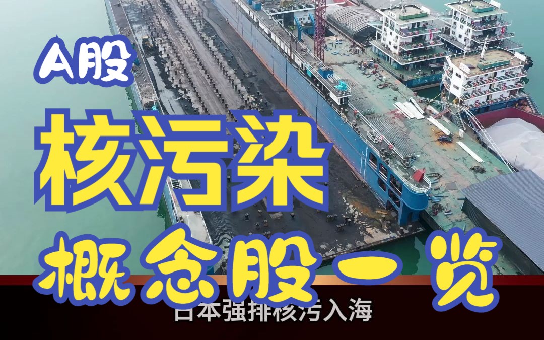 A股核污染相关概念股